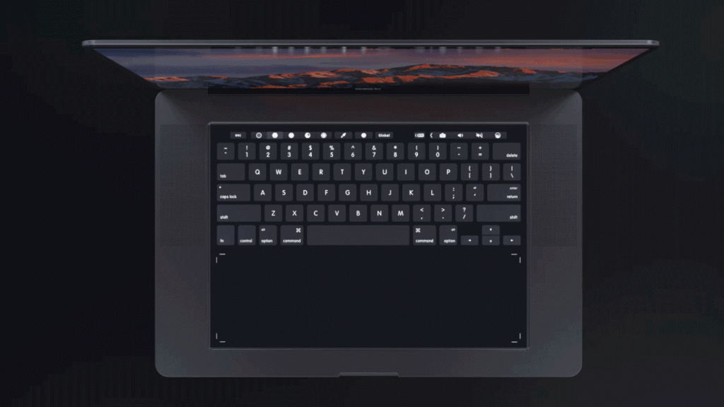 La nueva Macbook Pro no tiene teclado ¡y es genial! - El blog de Aleare ...